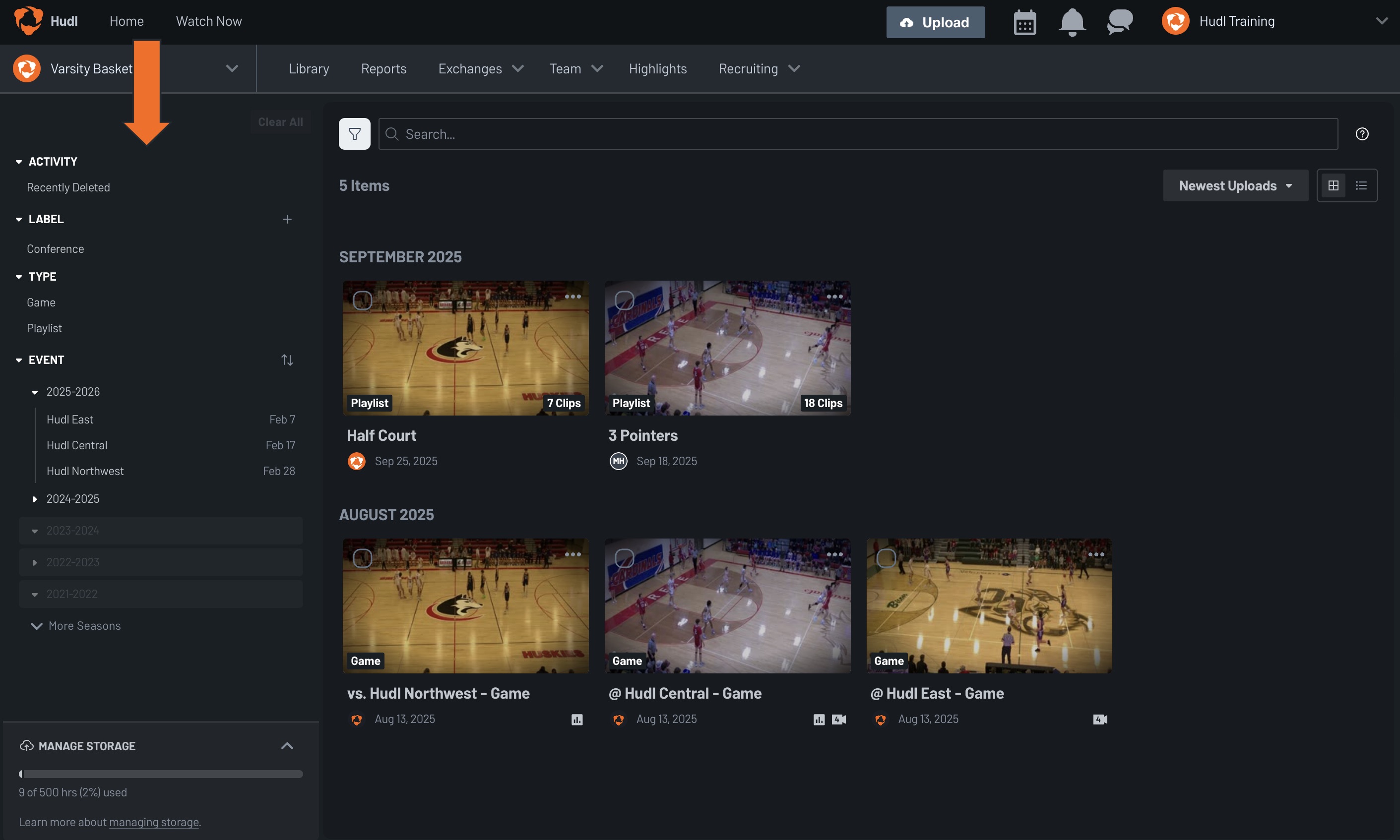 Find Your Video • Hudl Support