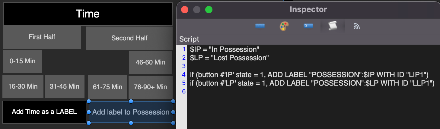 Calculate % of Possession with Chart • Hudl Support