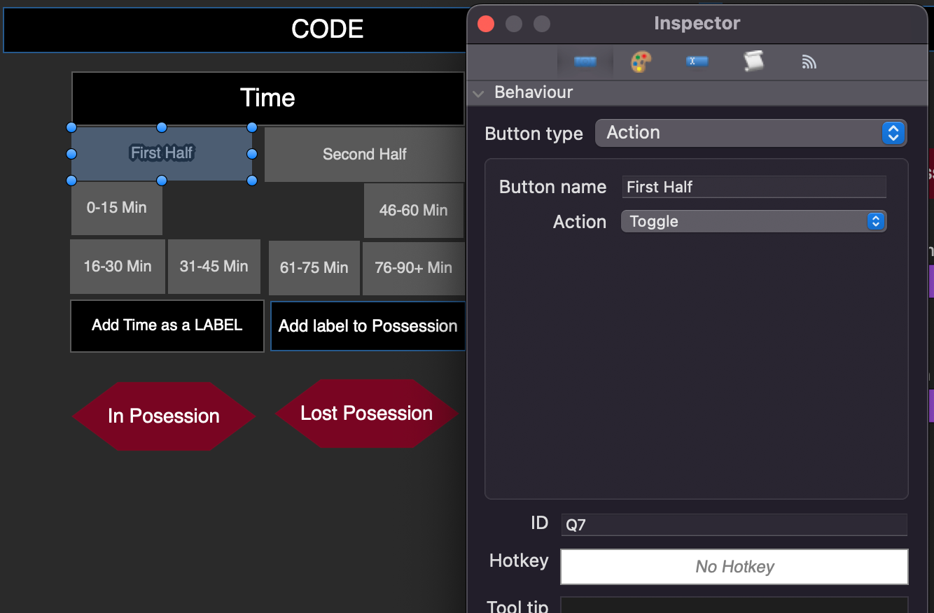 Calculate % of Possession with Chart • Hudl Support