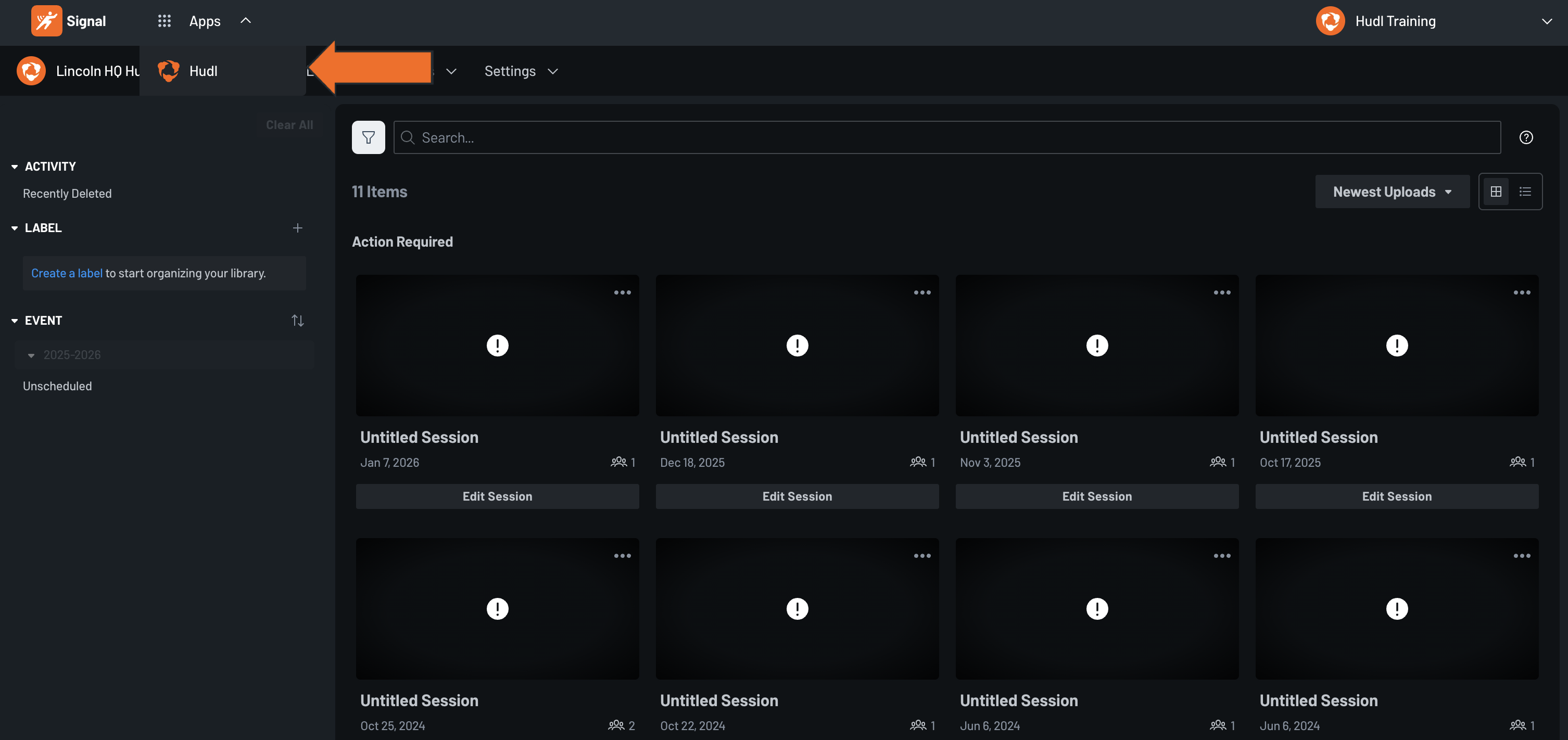 Add Another Team • Hudl Support