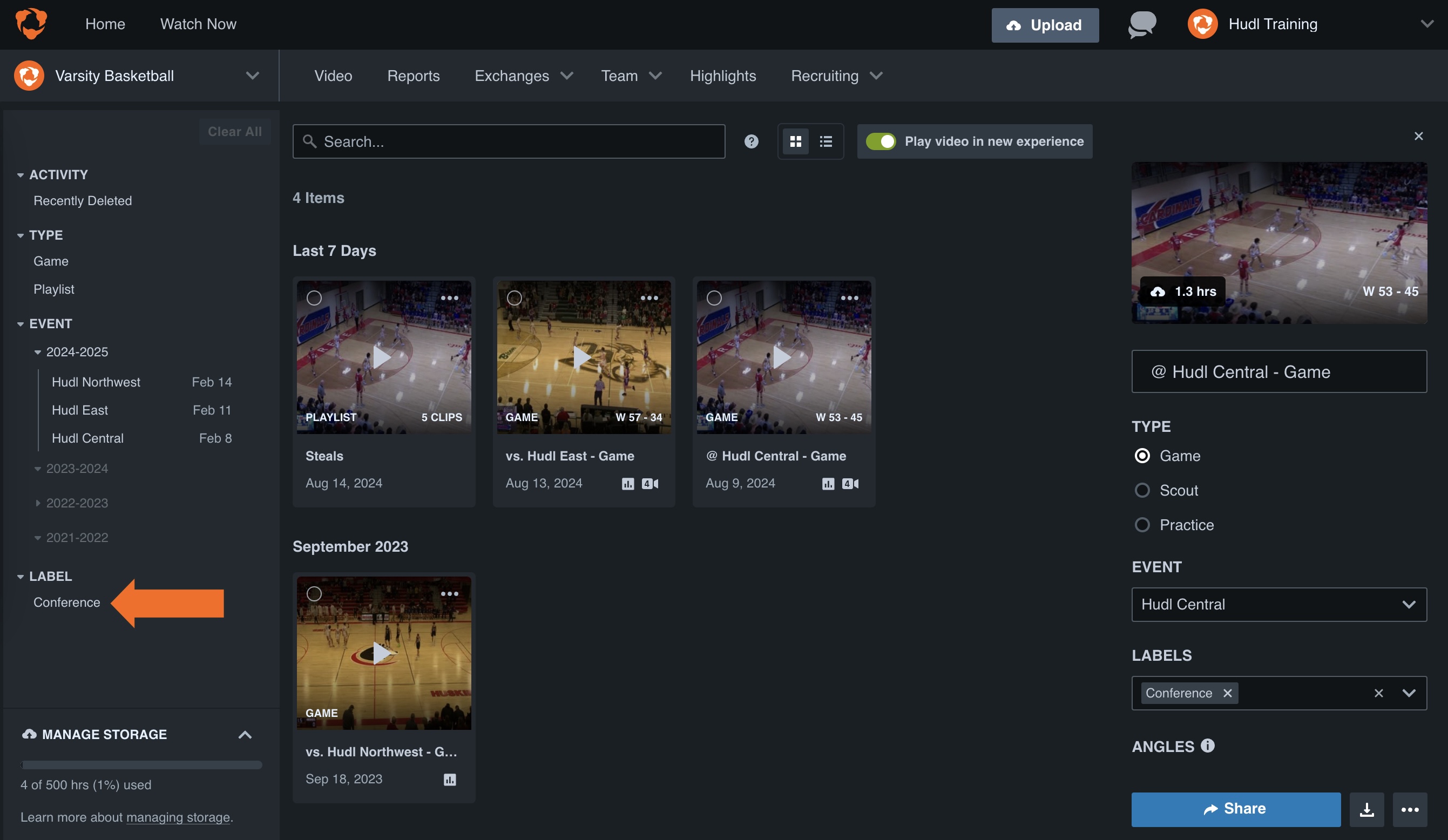 Add or Edit Video Details • Hudl Support