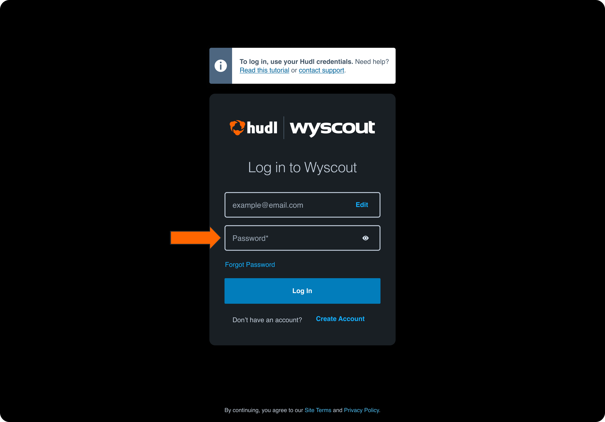 Log In to Wyscout • Hudl Support