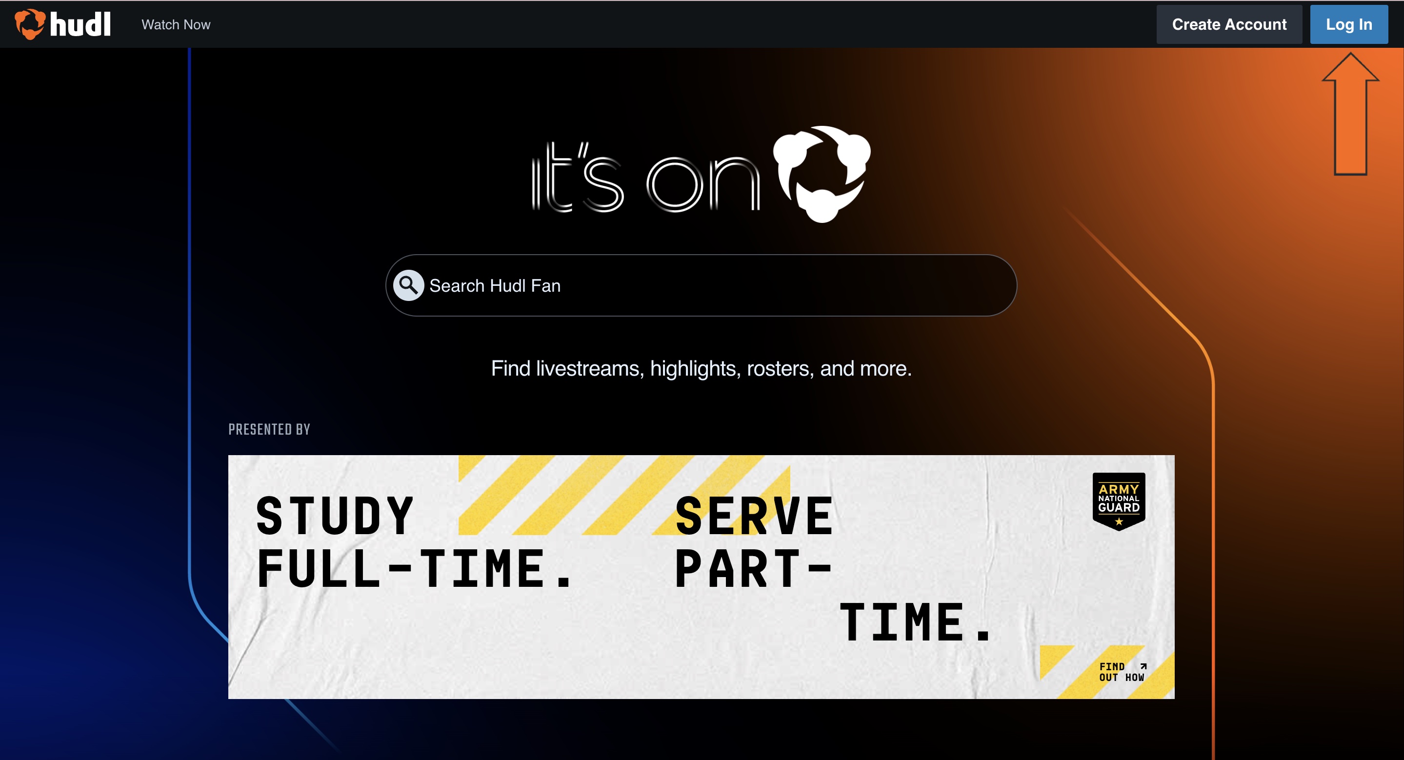 Log In to Hudl Fan Account • Hudl Support