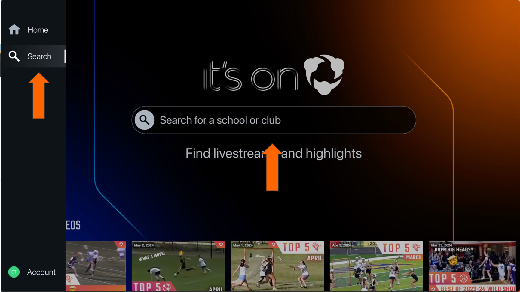 Find Your School or Club • Hudl Support