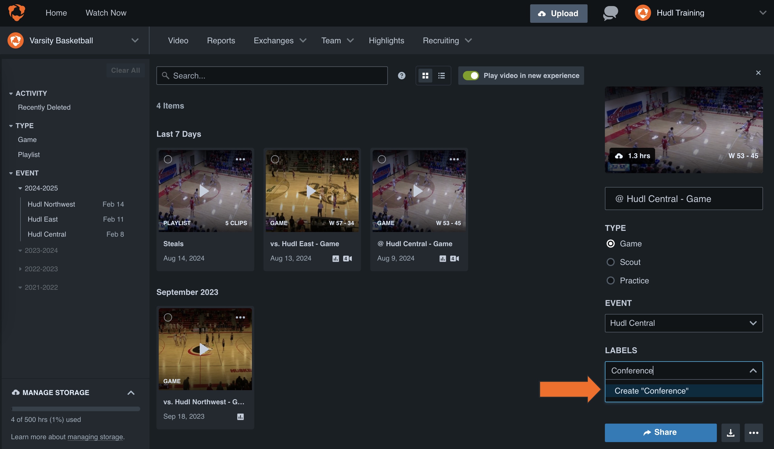 Add or Edit Video Details • Hudl Support