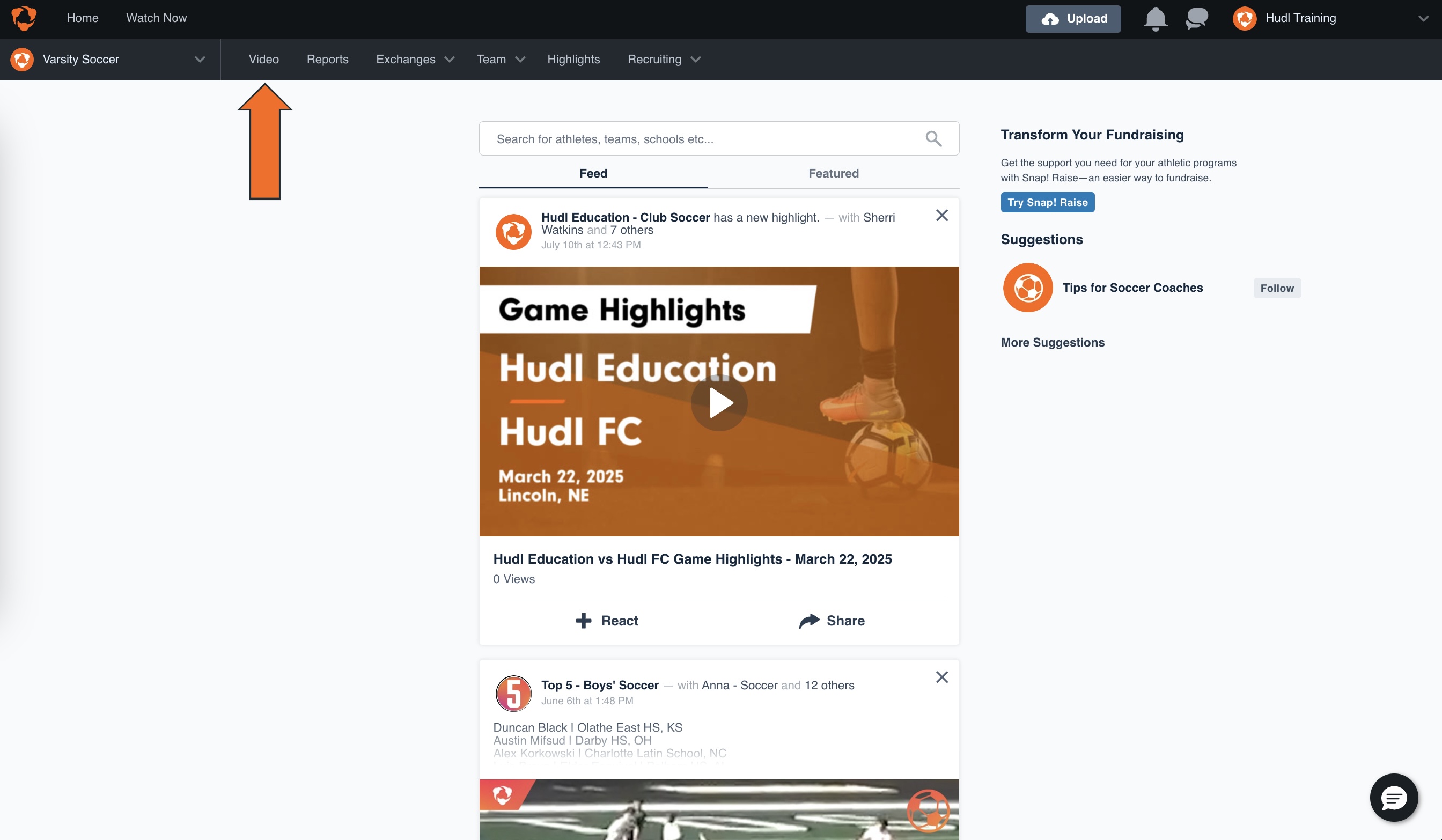 Create Playlists • Hudl Library • Hudl Support