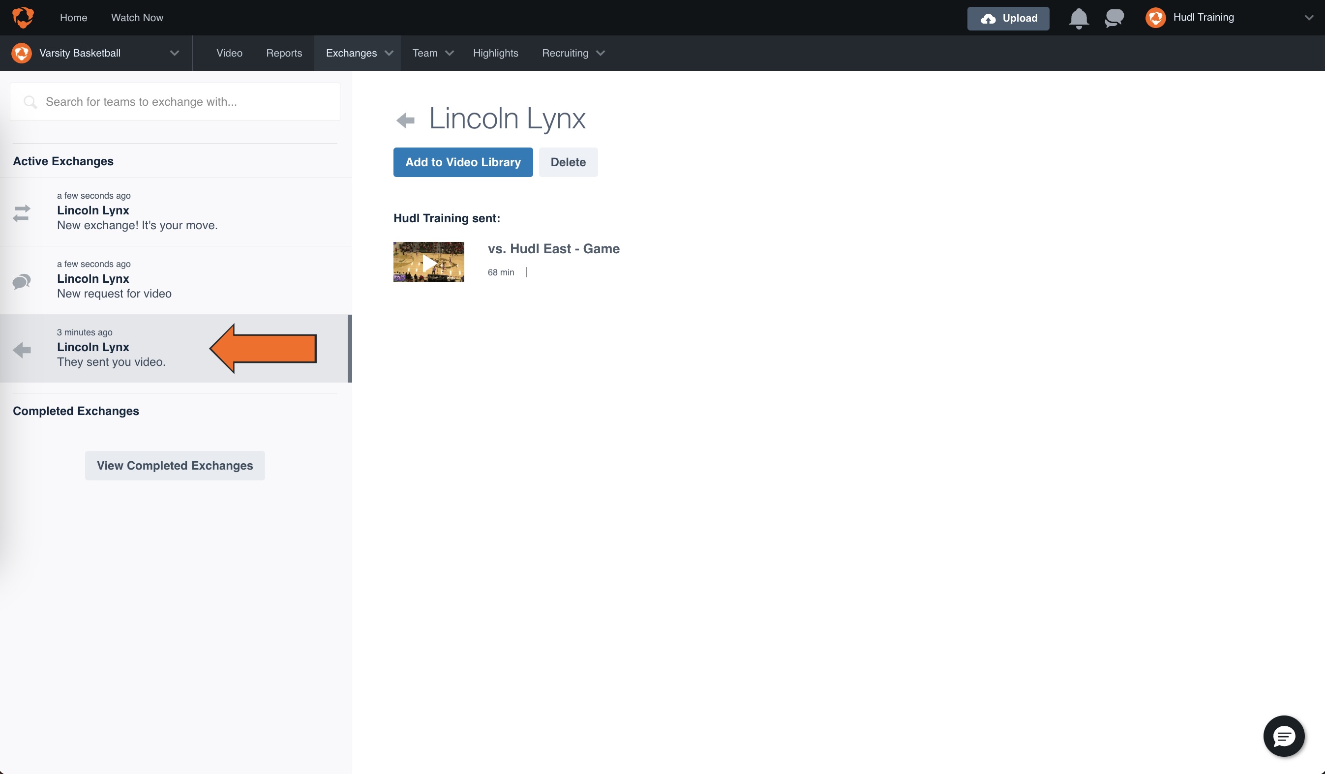 Accept Exchanges • Hudl Support