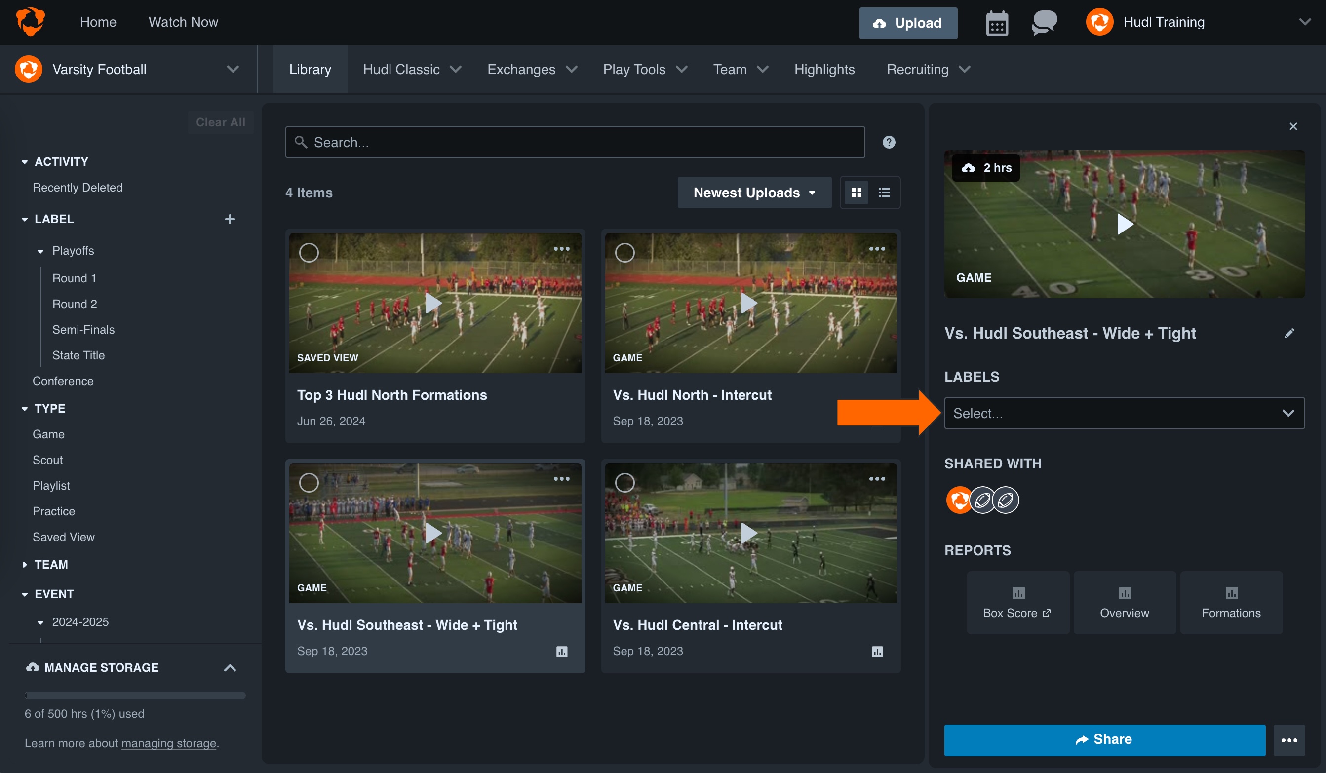Add or Edit Video Details • Hudl Support