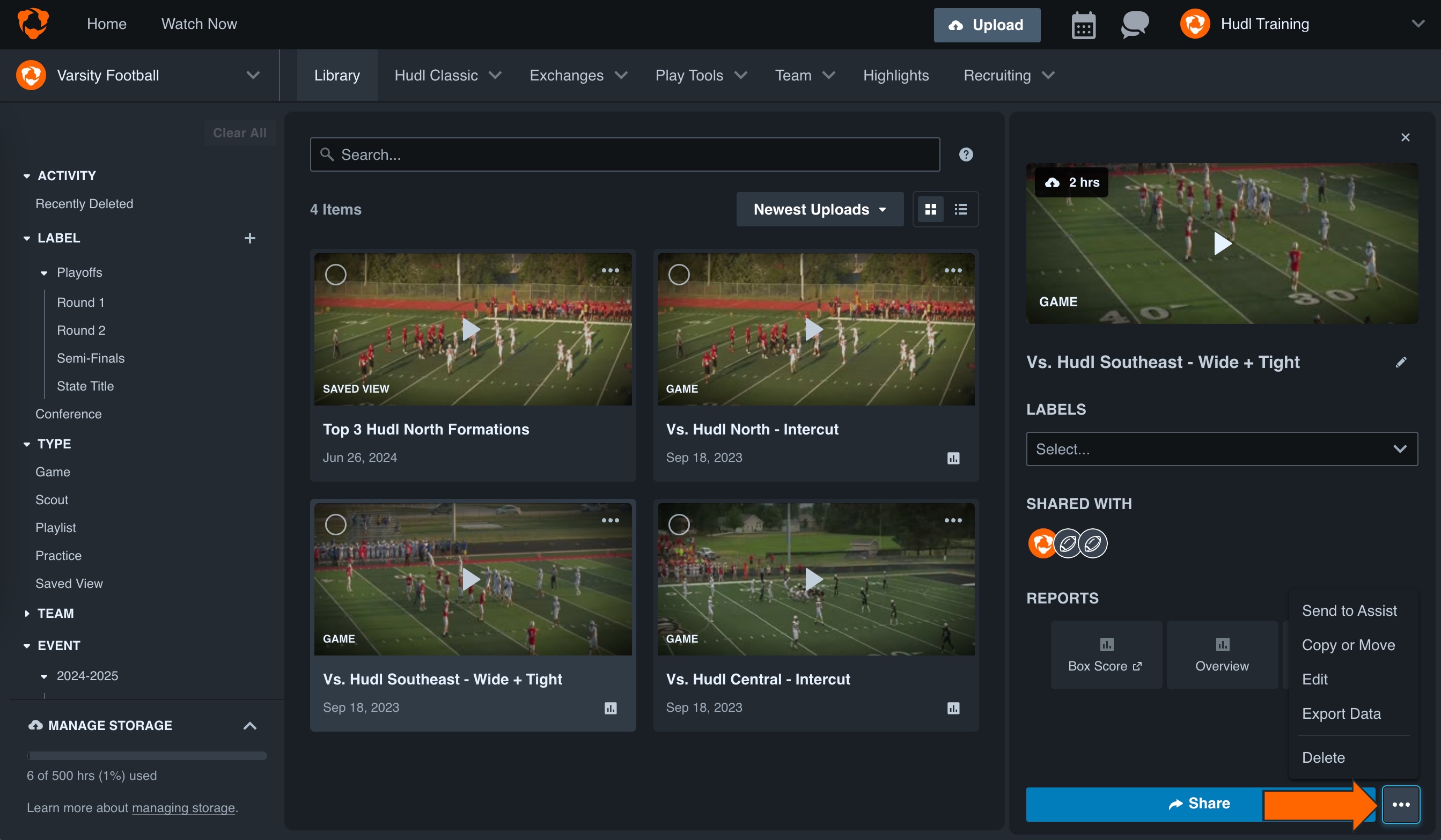 Add or Edit Video Details • Hudl Support