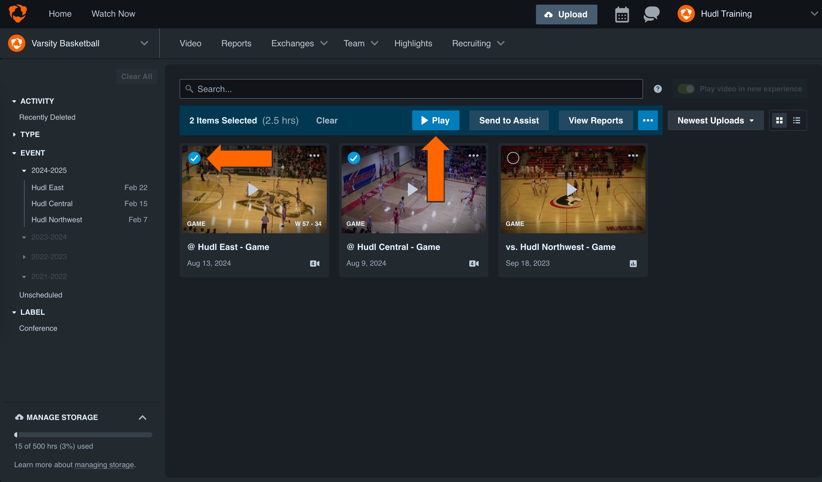 Find Your Video • Hudl Support