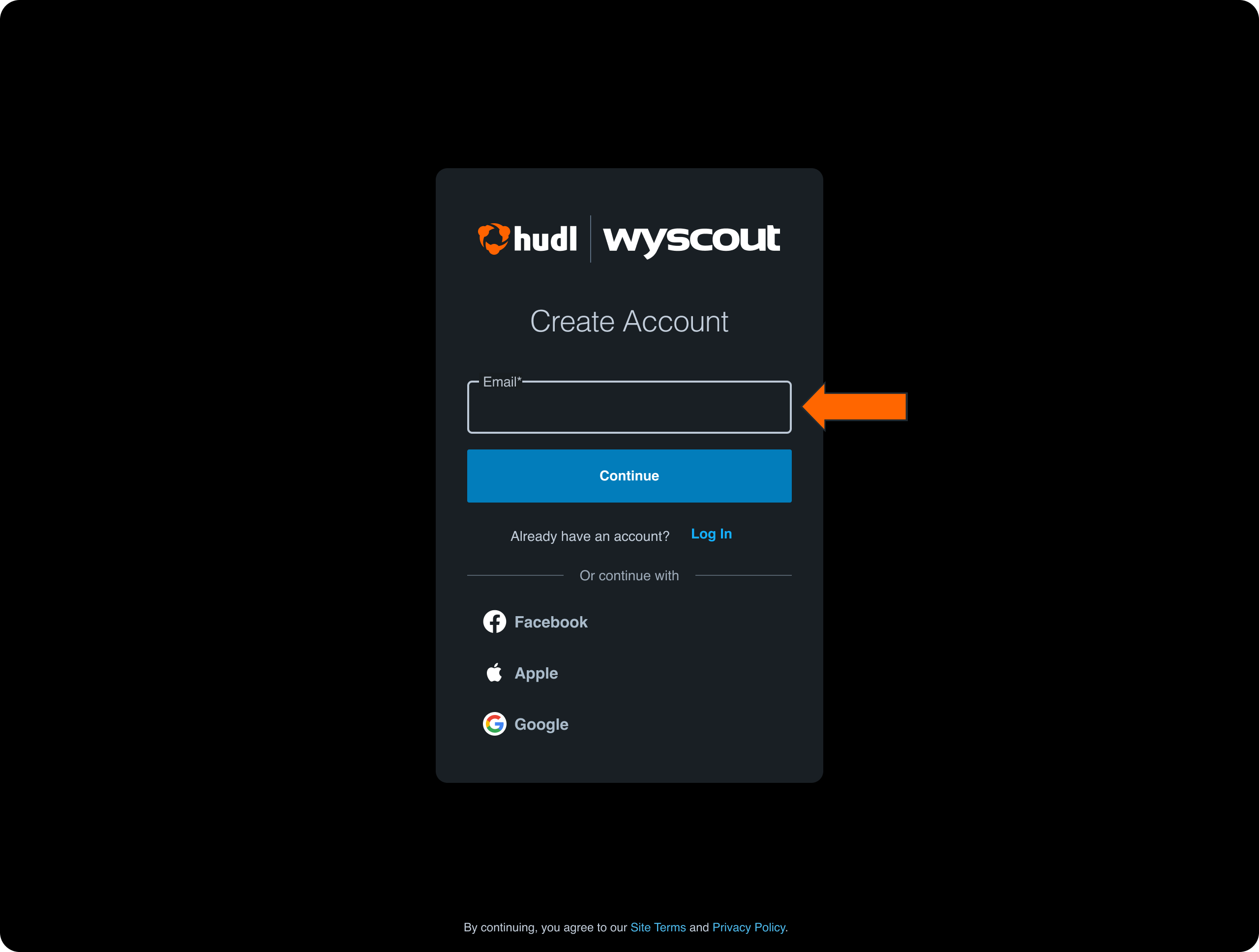 Create a Hudl Account • Wyscout • Hudl Support