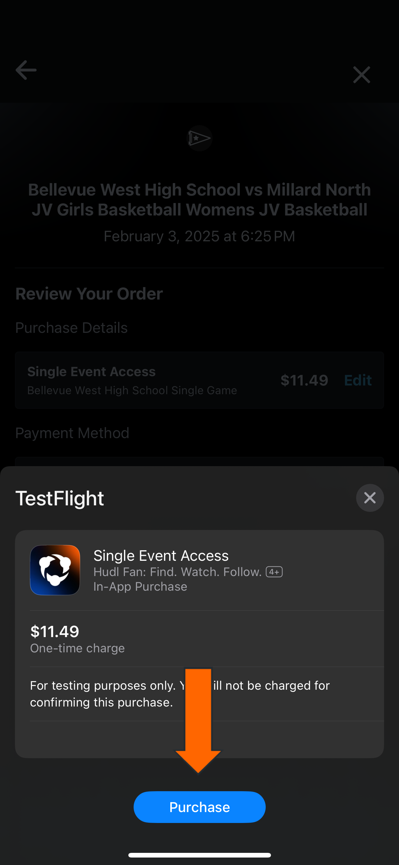 Purchase a Livestream • Hudl Support