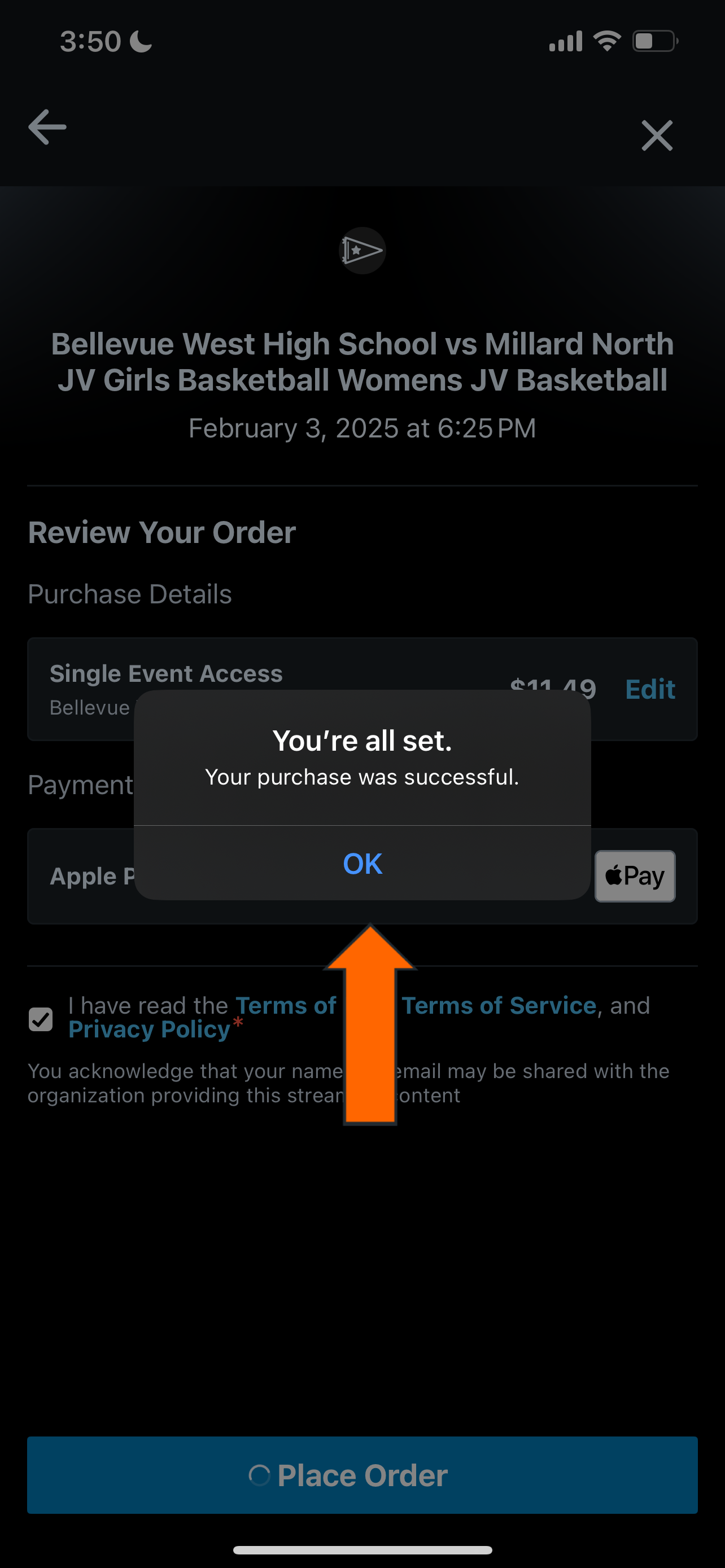 Purchase a Livestream • Hudl Support