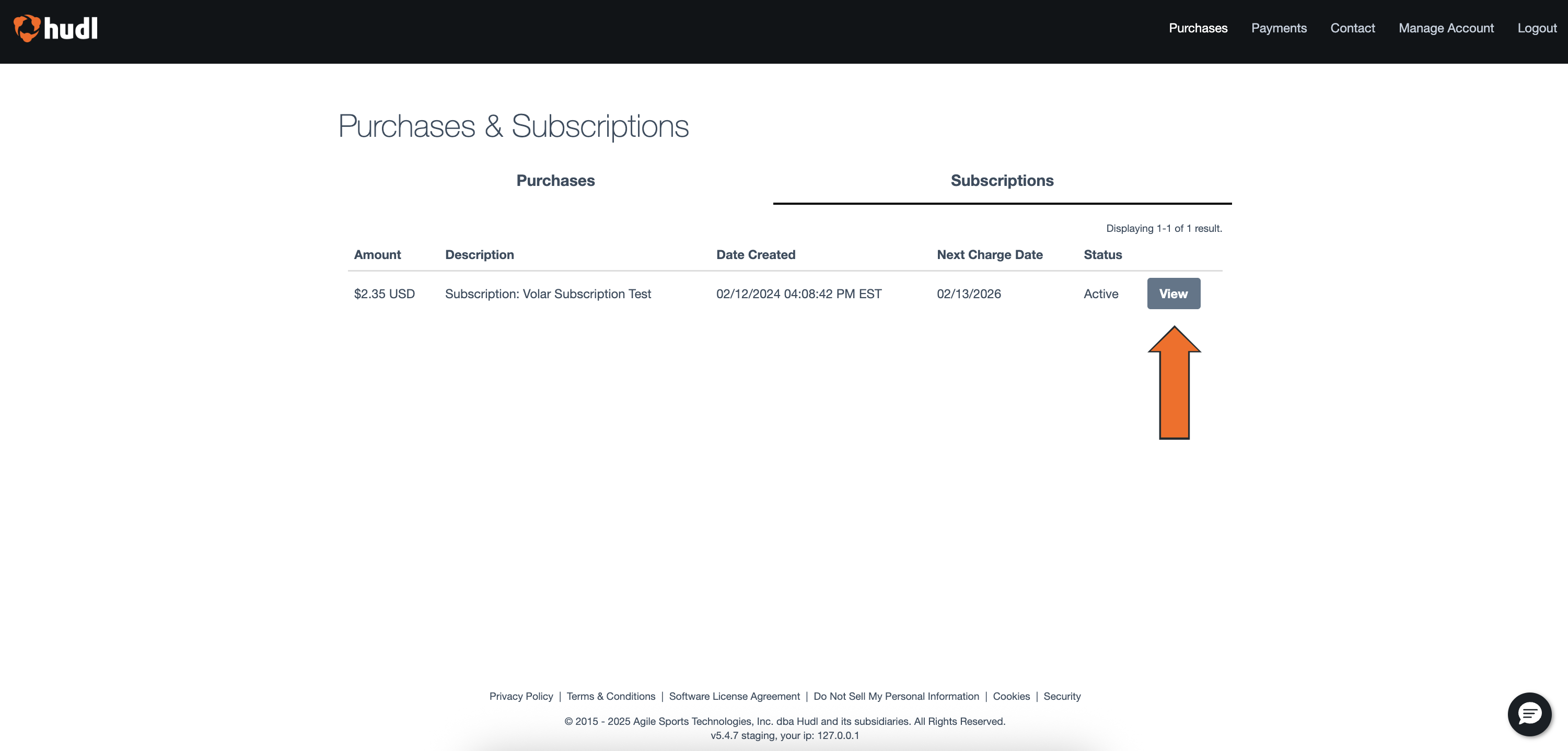 Manage a Livestream Subscription • Hudl Support
