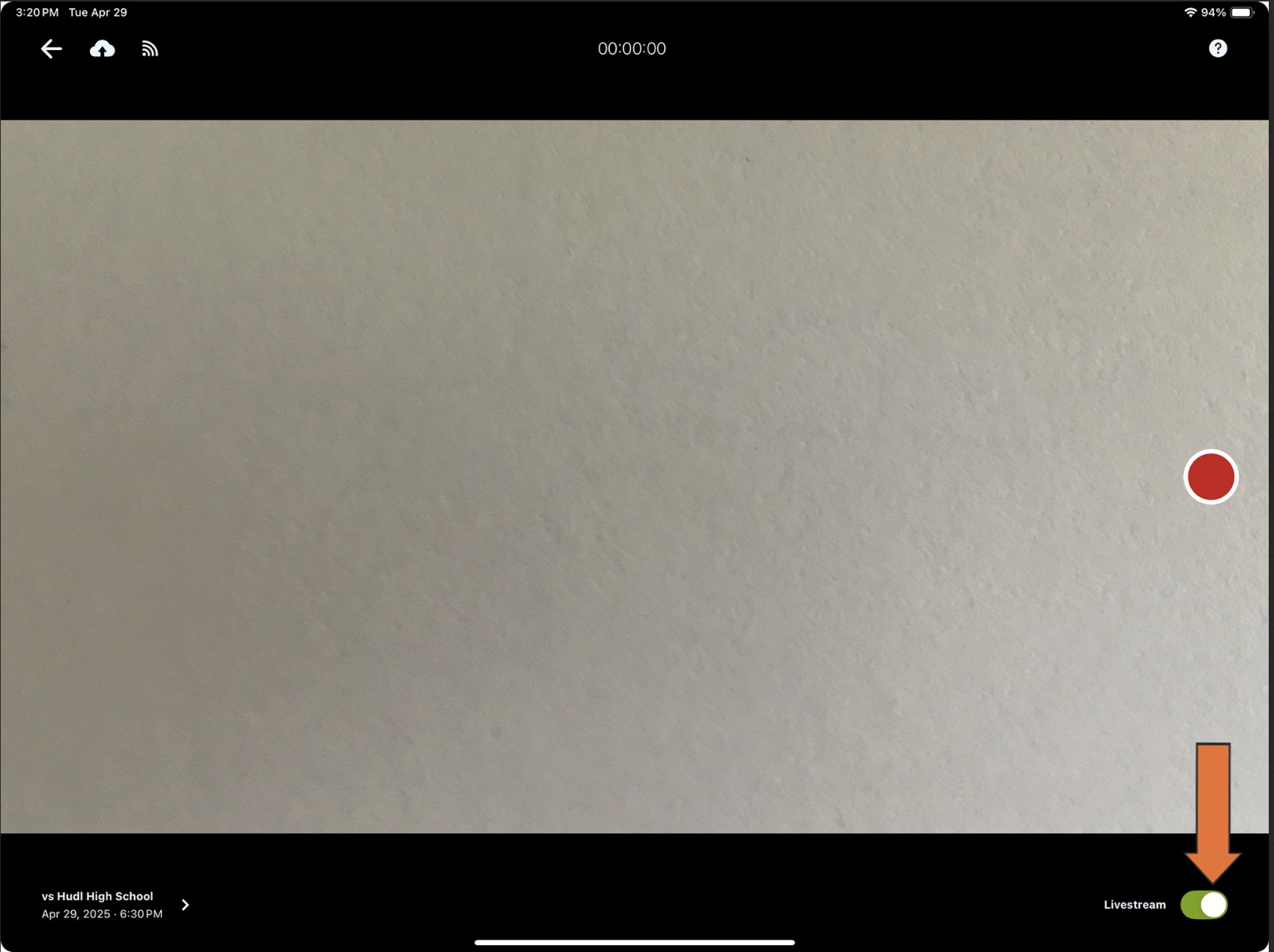 Livestream from a Mobile Device • Hudl Support