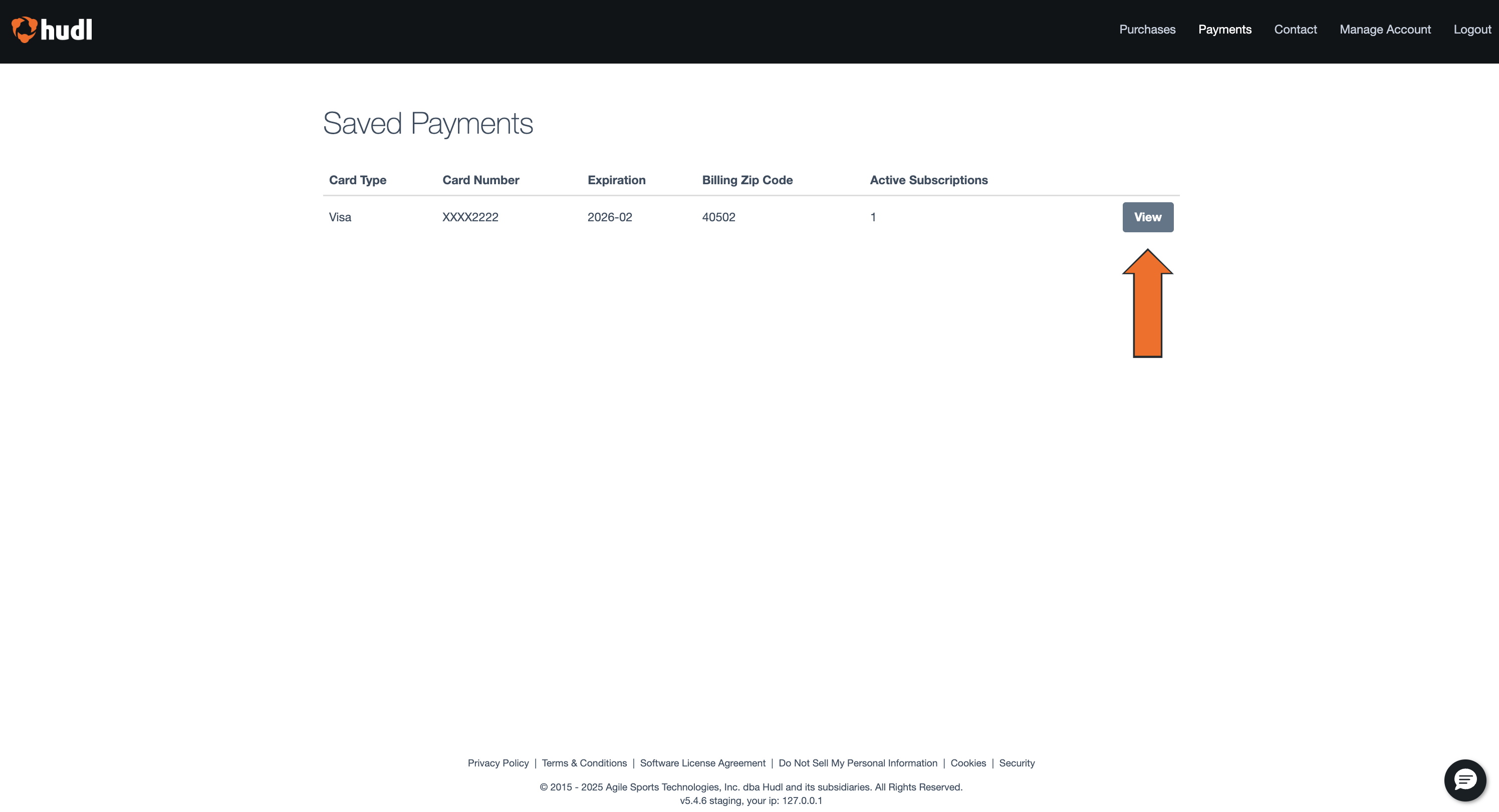 Manage Livestream Payment Information • Hudl Support