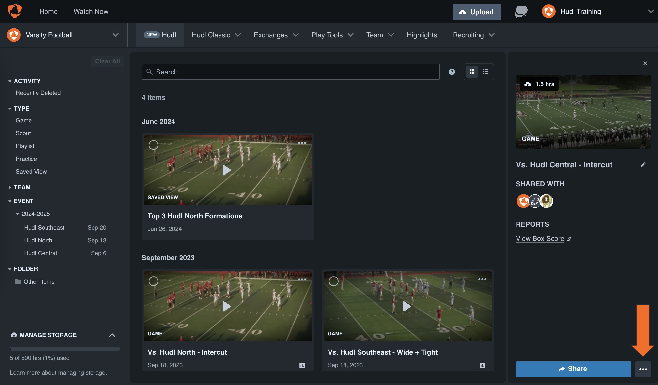 Edit Video Clips • American Football • Hudl Support