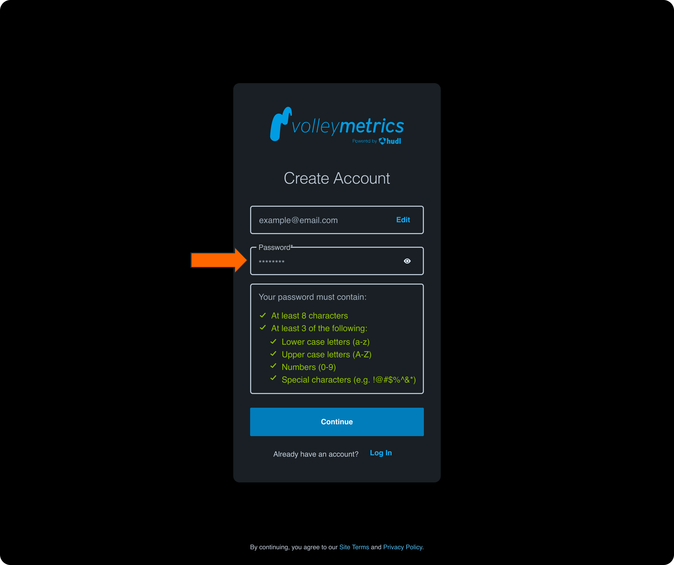 Create a Hudl Account • Volleymetrics • Hudl Support