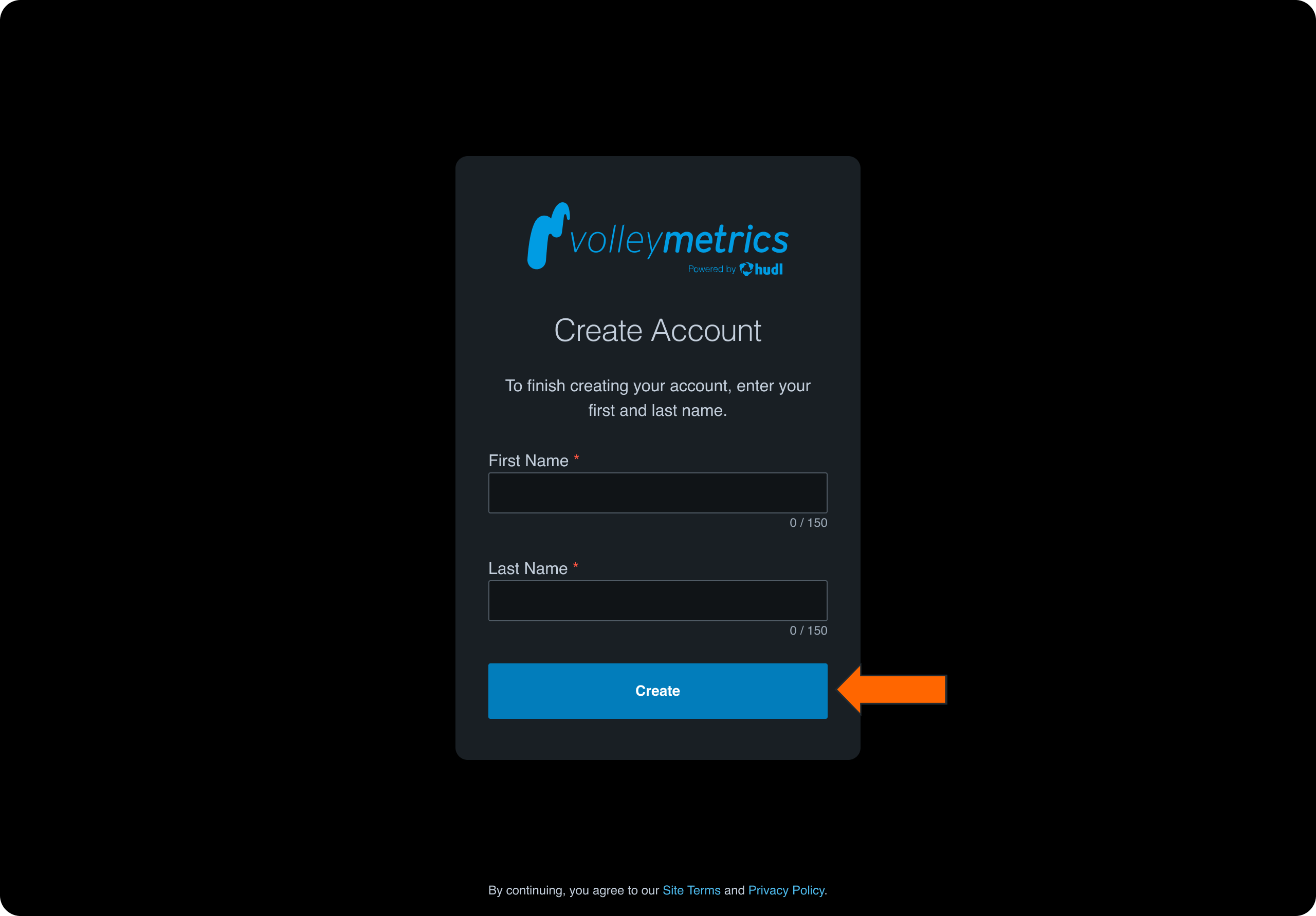 Create a Hudl Account • Volleymetrics • Hudl Support