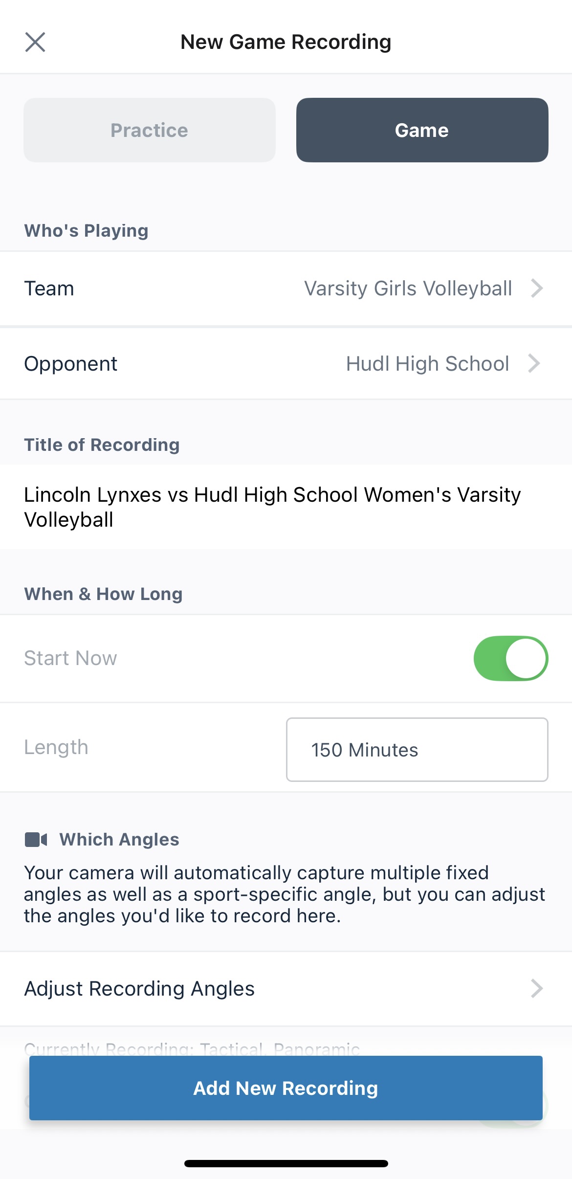 Livestream to Hudl Fan • Hudl Support