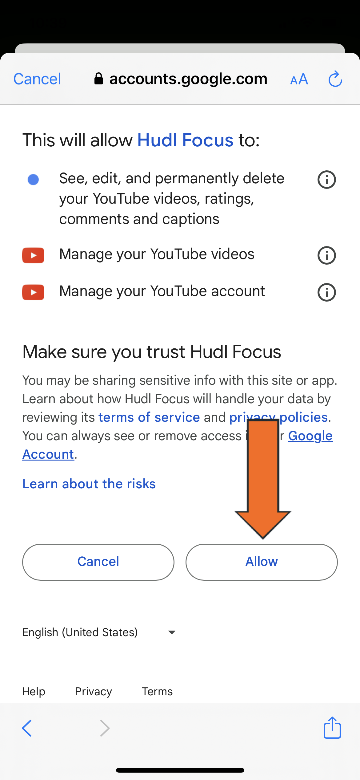 Connect YouTube Account • Hudl Support