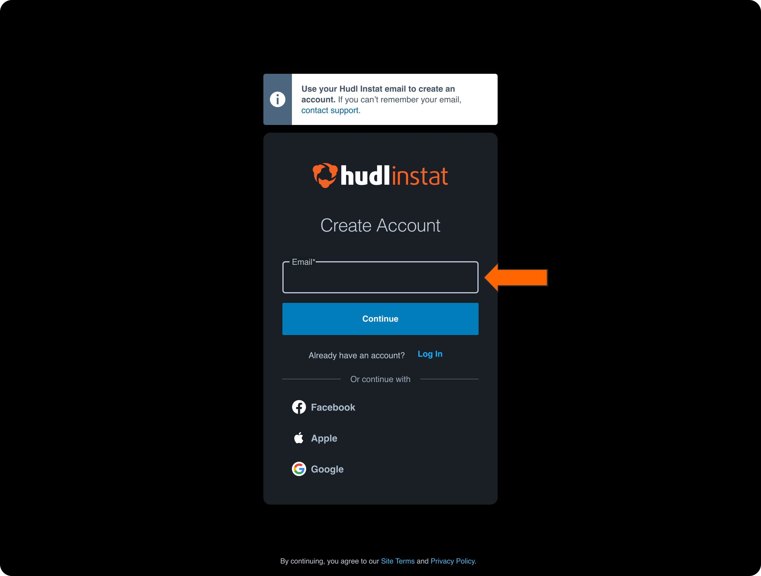 Create a Hudl Account • Hudl Instat • Hudl Support