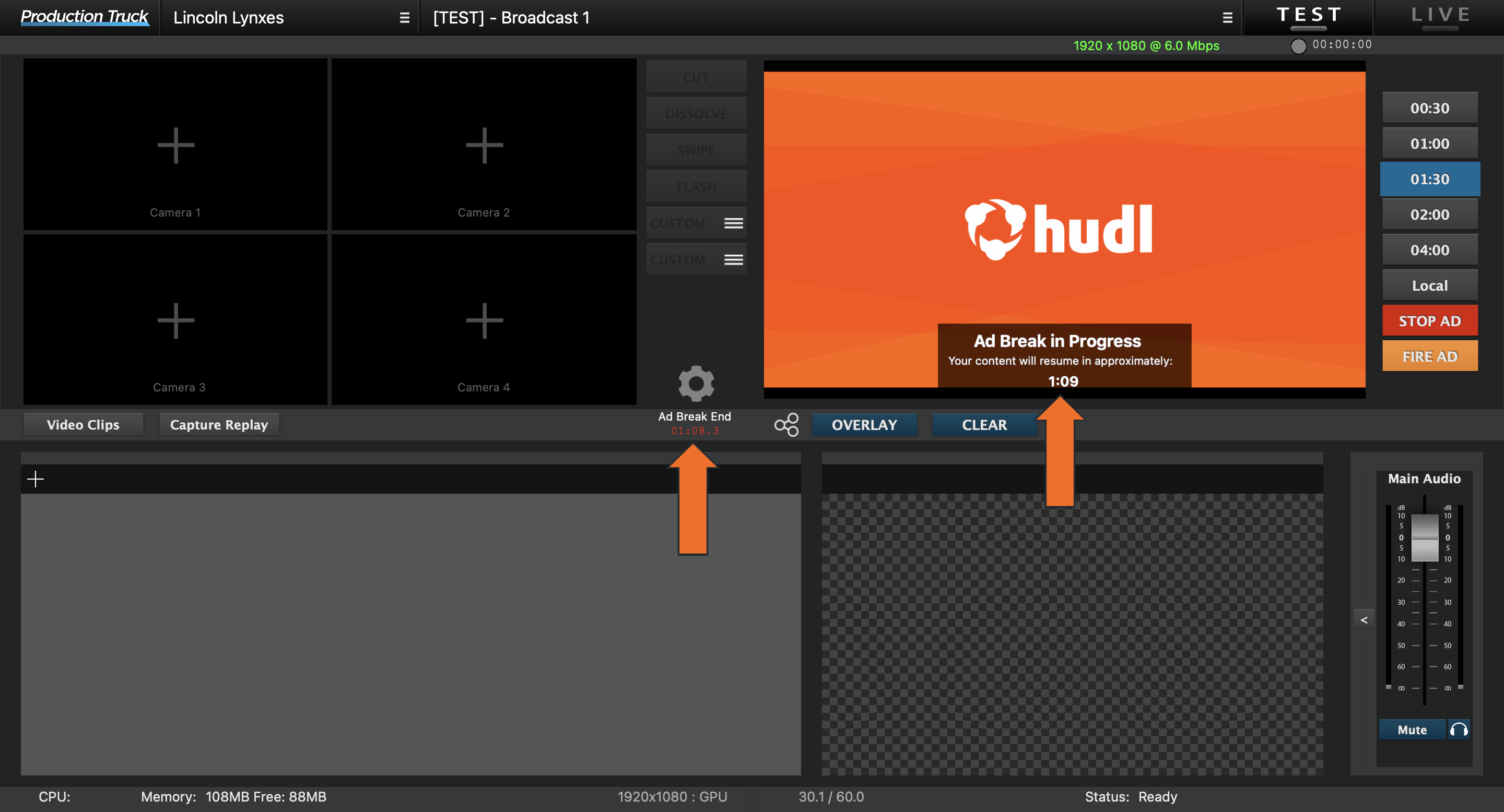 Add Mid-Roll Ads • Hudl Support