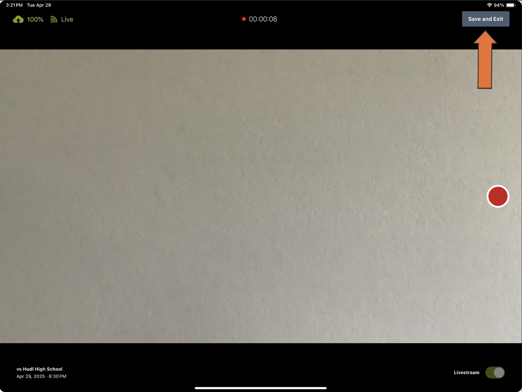 Record & Upload from Hudl App • Hudl Support
