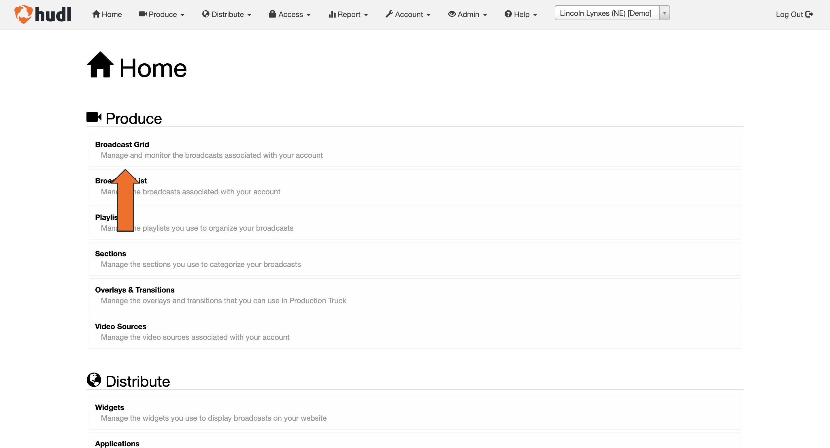 Create a Broadcast • Hudl Support