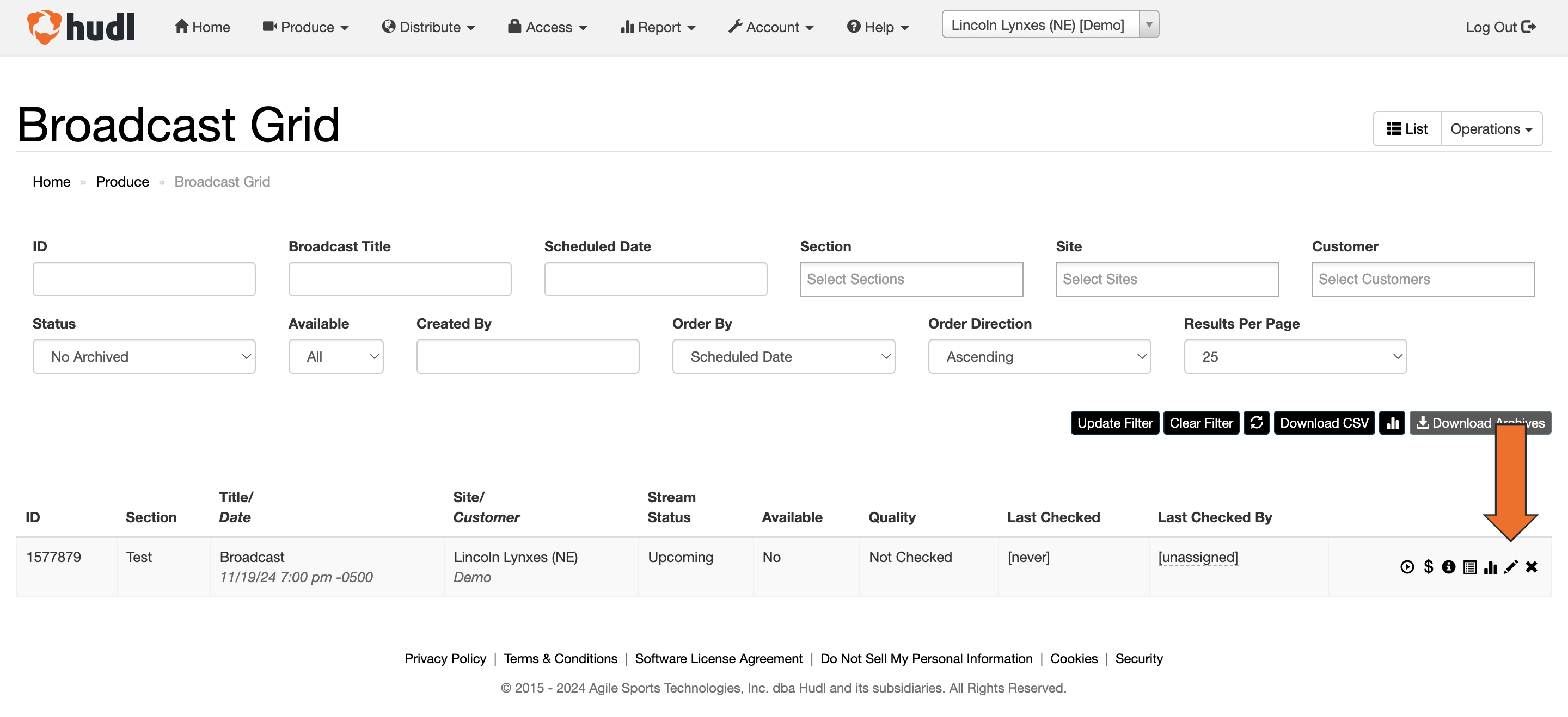 Remove Access Pass to Make Broadcast Free • Hudl Support