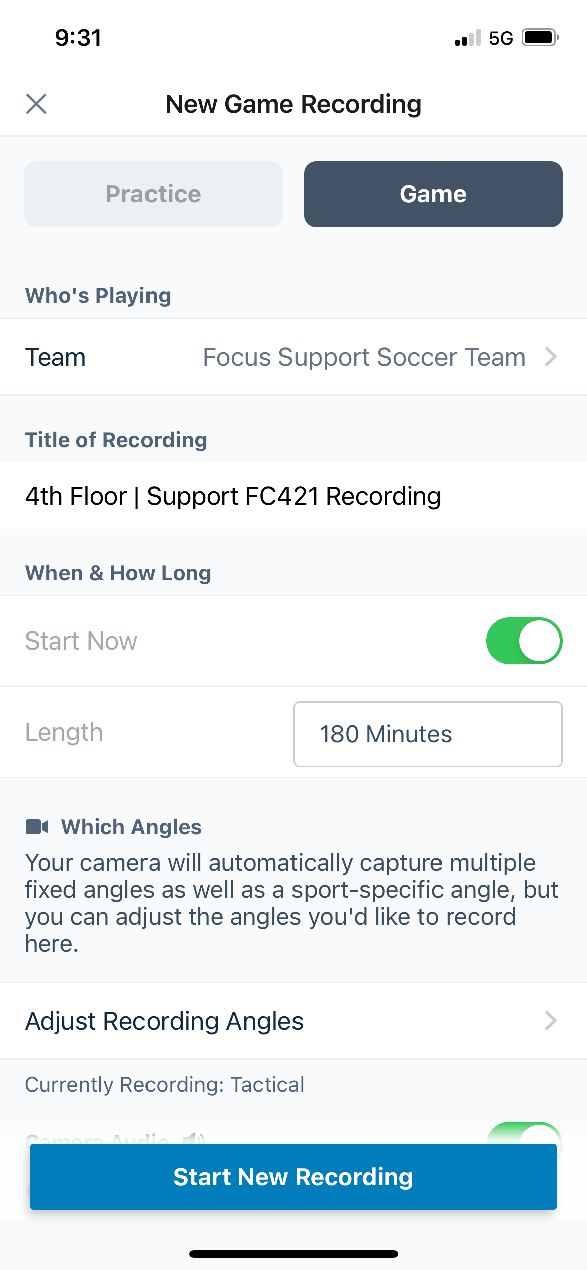 Livestream to YouTube • Focus Flex • Hudl Support