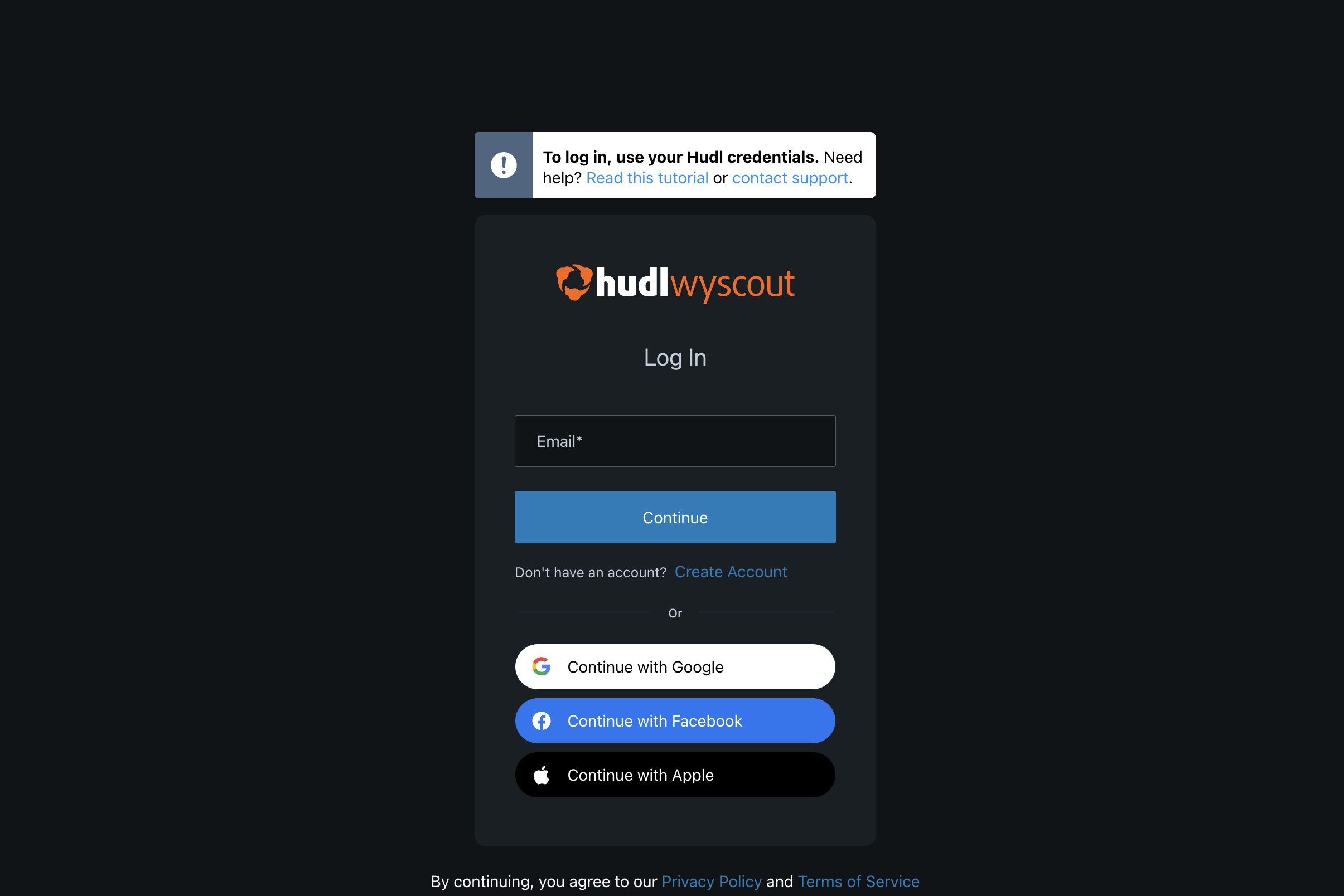 Activate Wyscout Subscription • Hudl Support