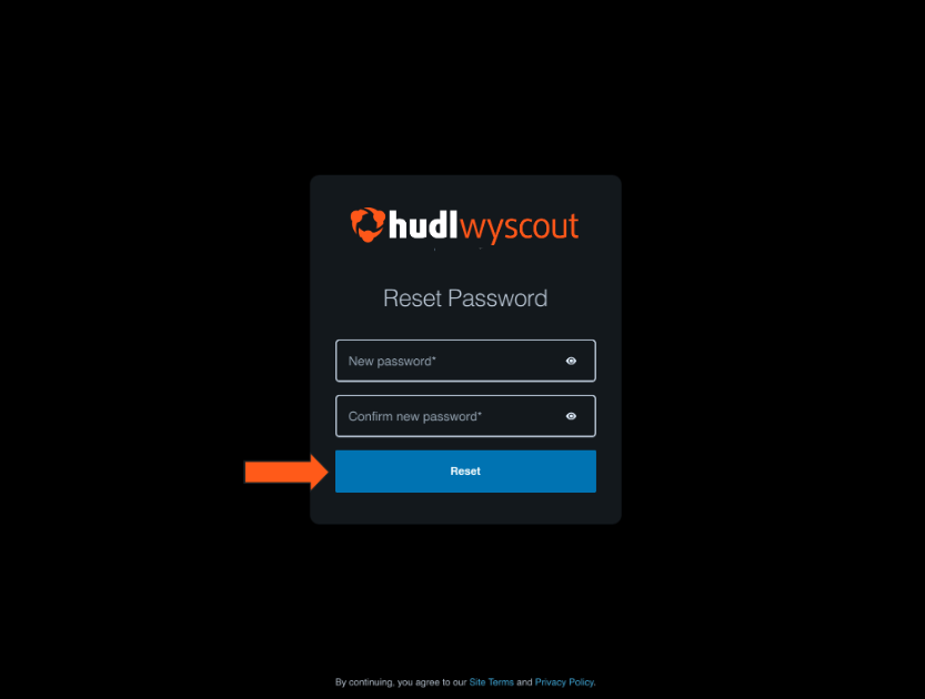 Reset Hudl Password • Wyscout • Hudl Support