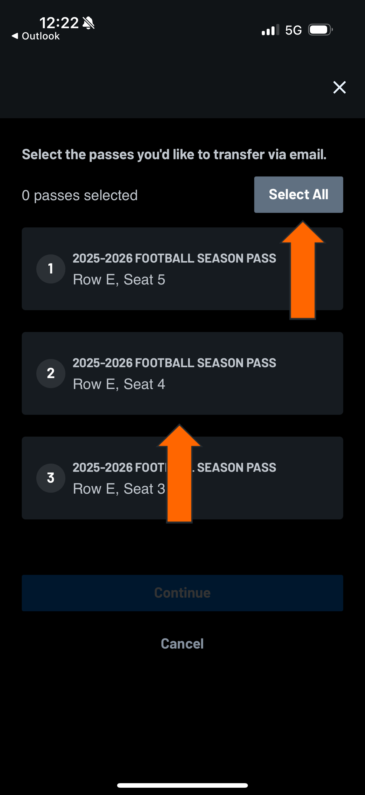 Transfer a Pass • Hudl Support