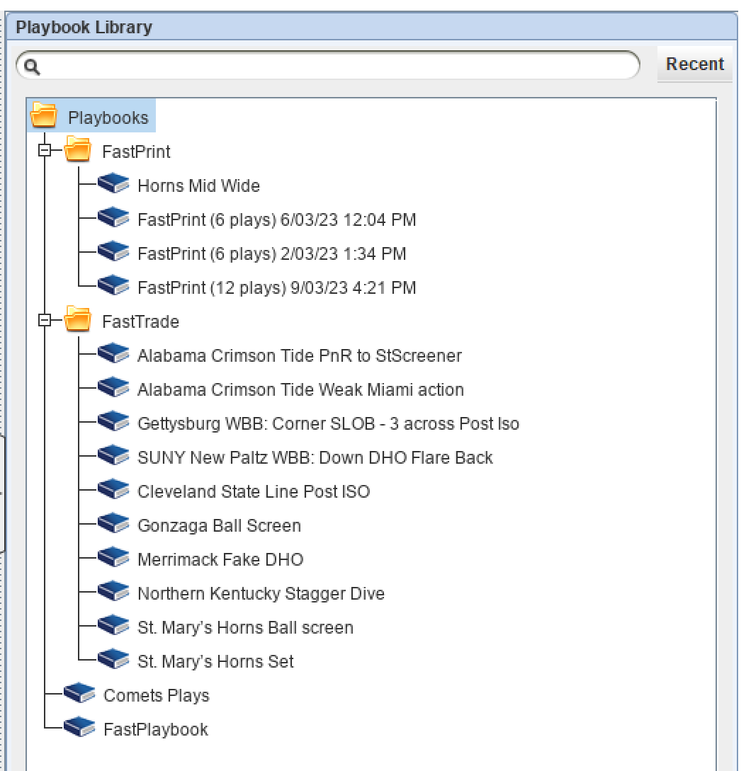 Playbook Library Organization • Hudl Support