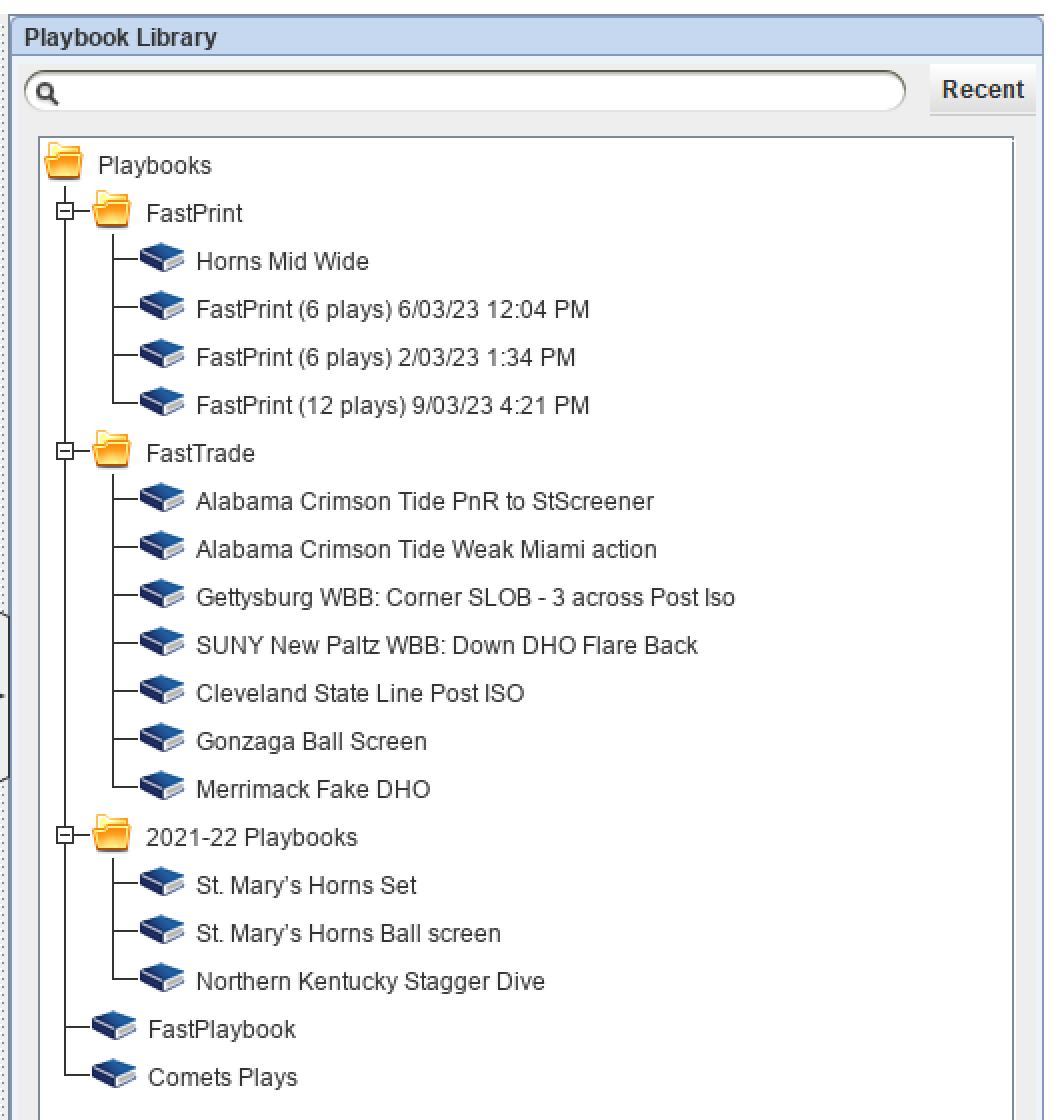 Playbook Library Organization • Hudl Support