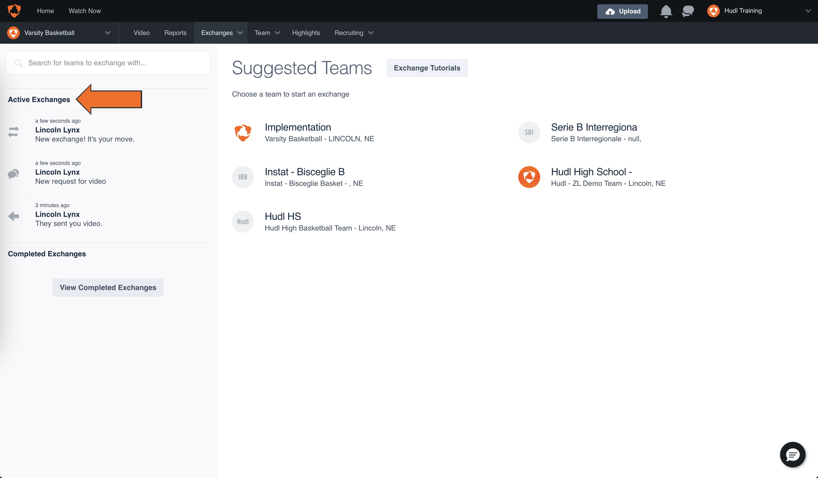 Accept Exchanges • Hudl Support