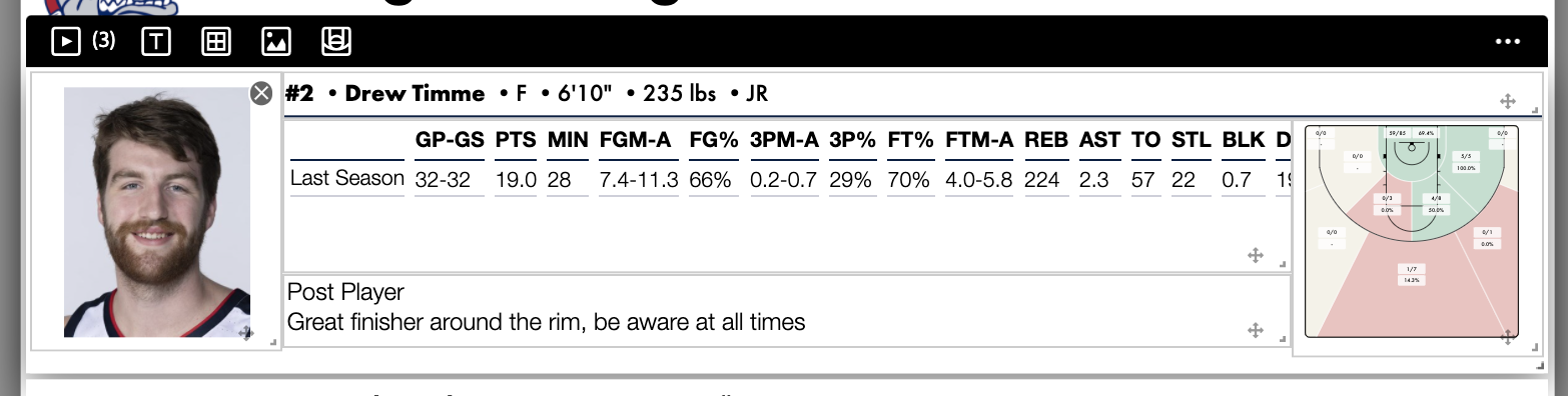 Use Last Season's Stats in Tiles • Hudl Support