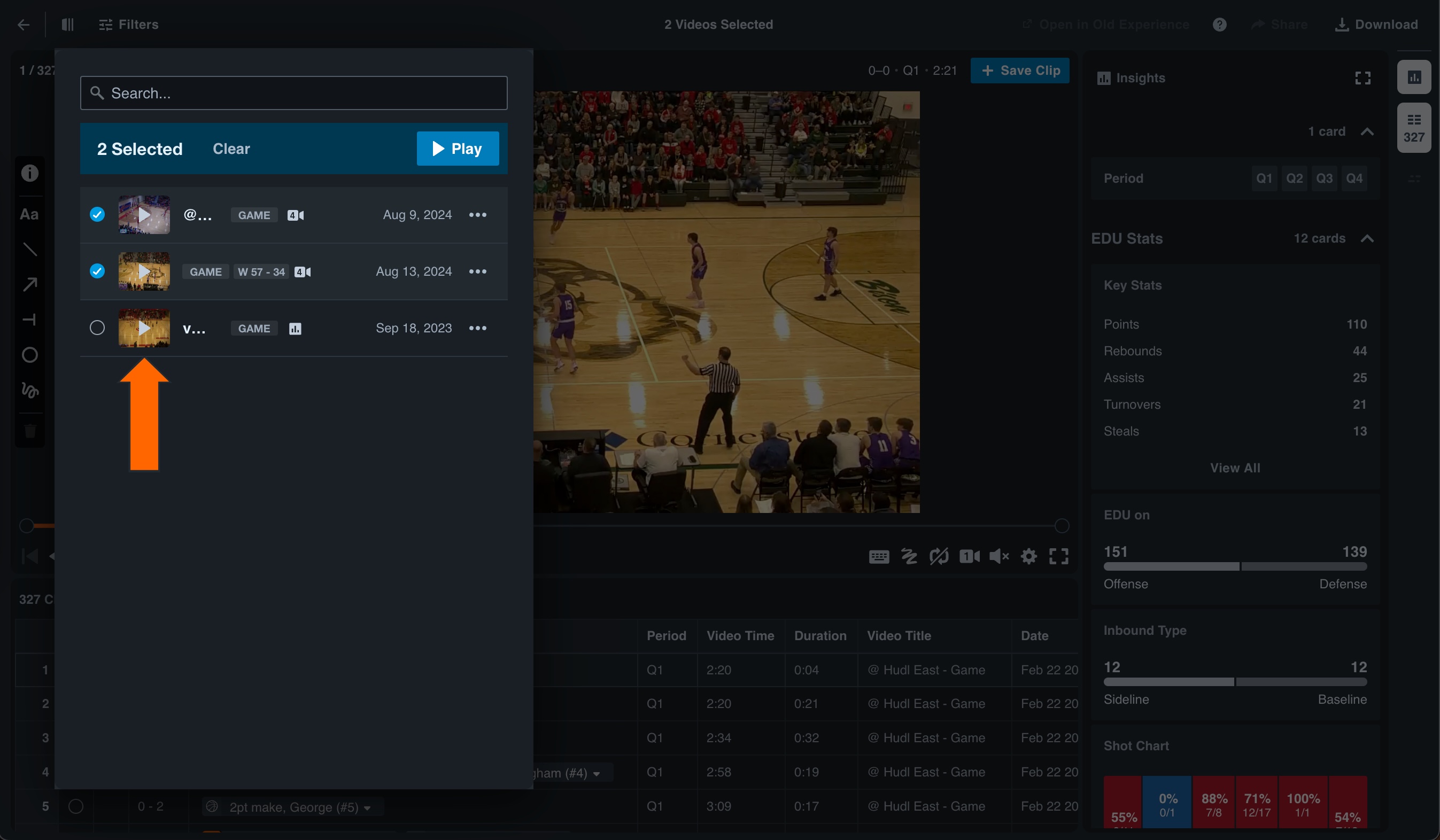 Find Video in Your Library • Hudl Support