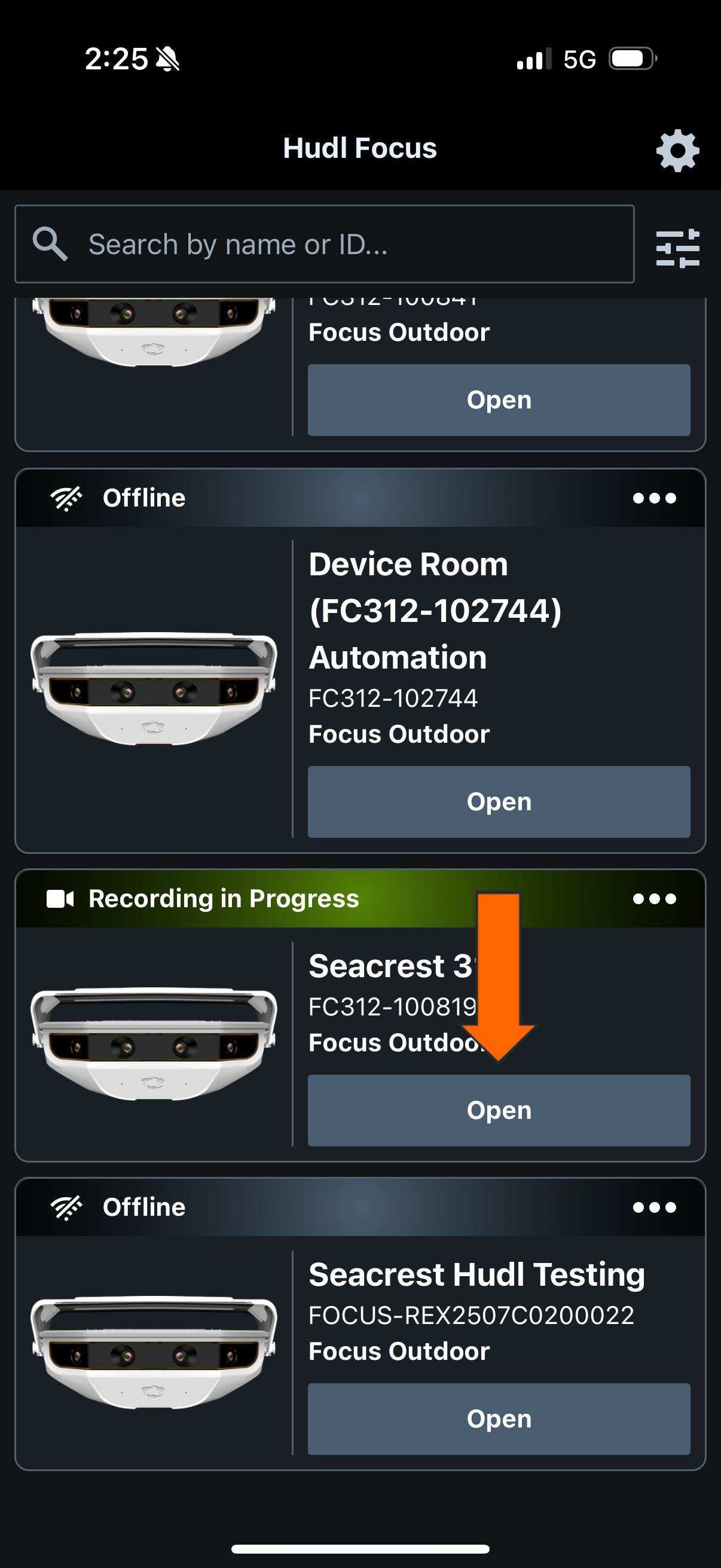 Stop a Focus Recording • Hudl Support