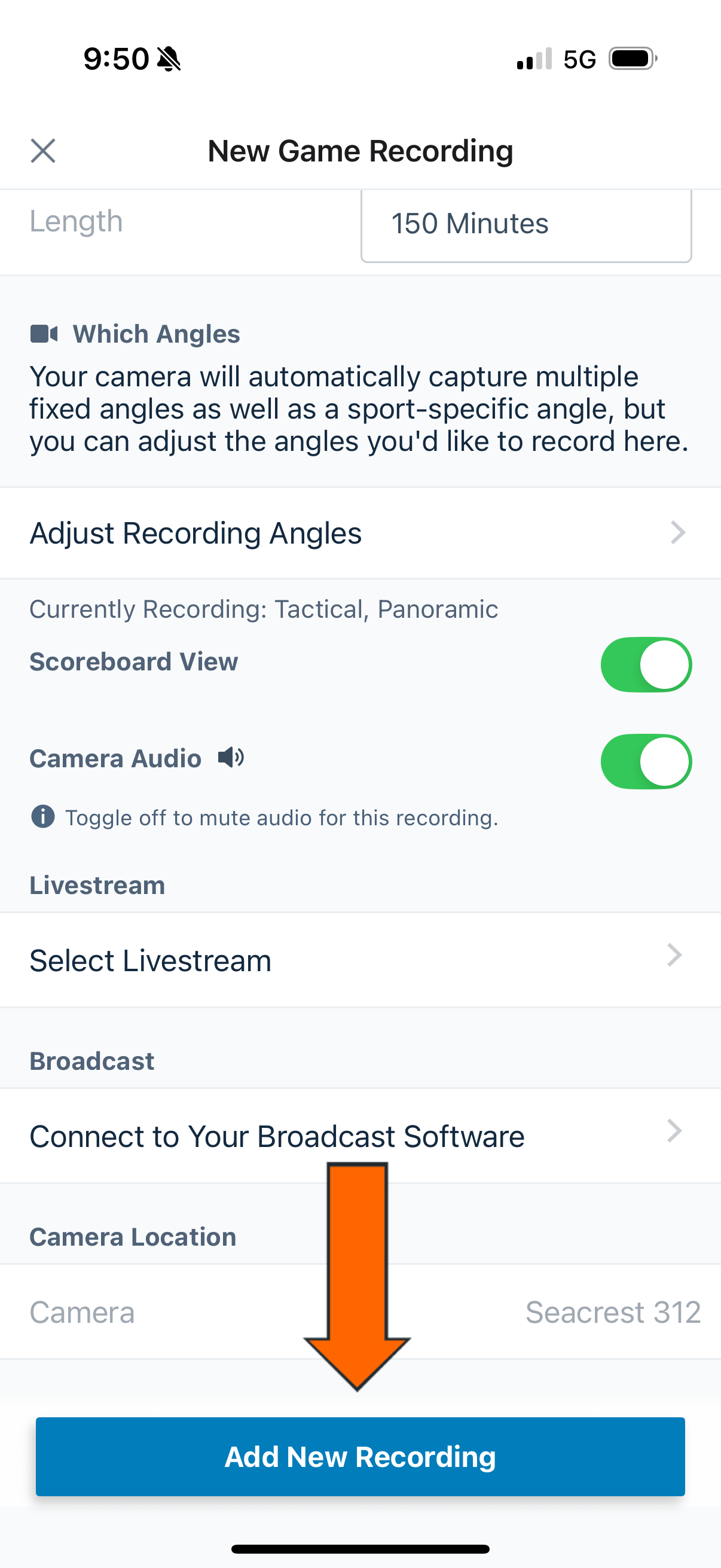 Record from the Hudl Focus App • Hudl Support