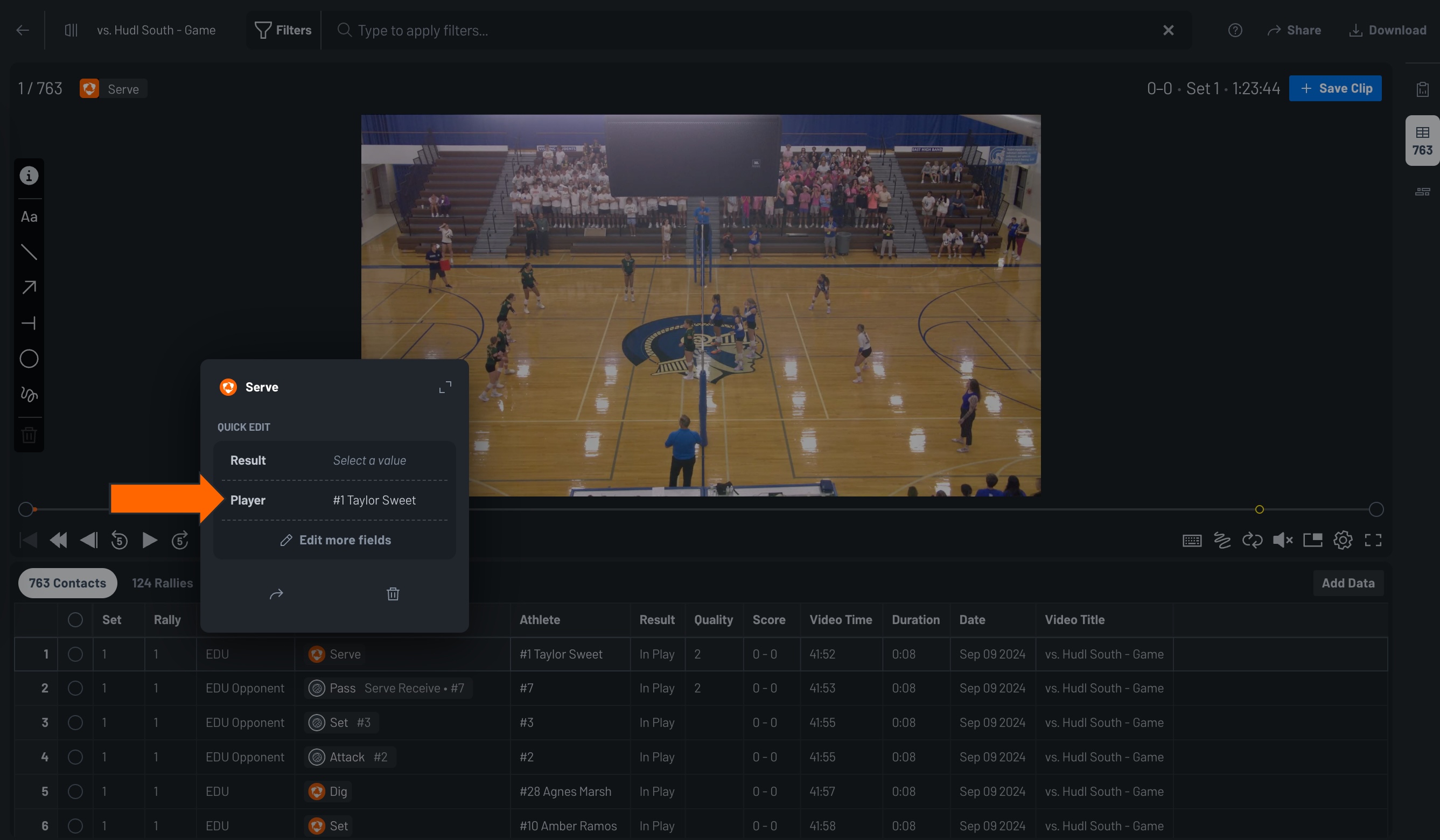 Add & Edit Data • Hudl Support