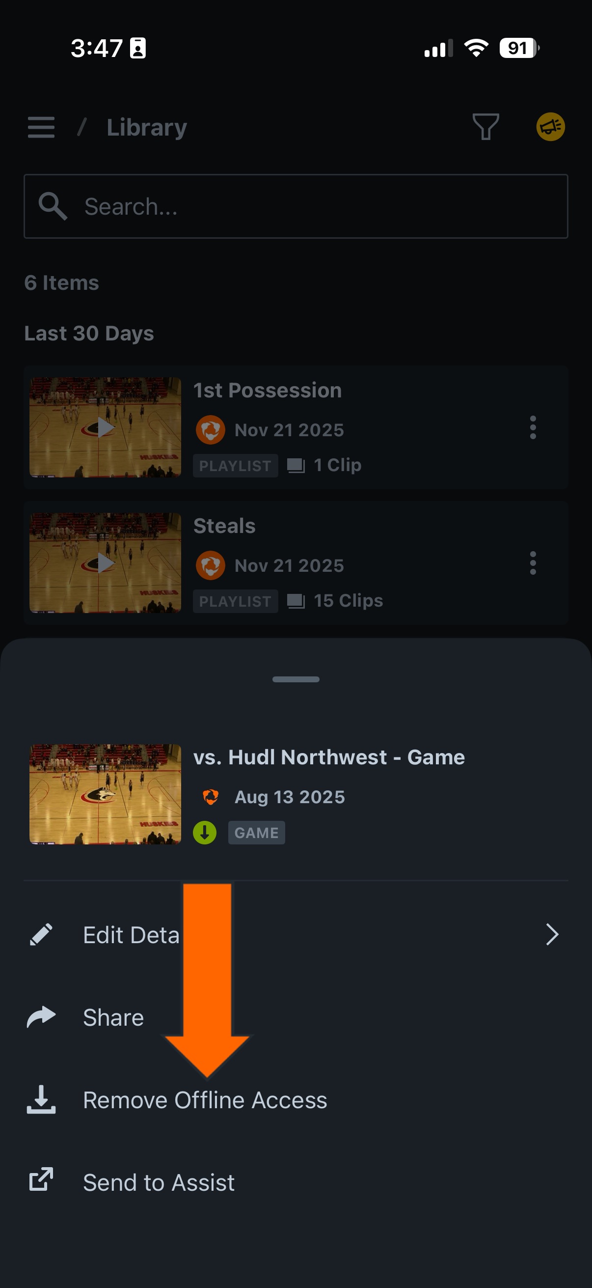 Download Video • Hudl Support